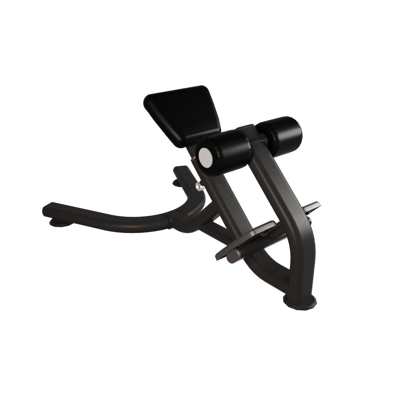 LOWER BACK EXTENSION BENCH free 3D model | CGTrader