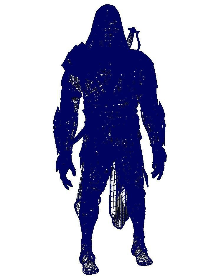 Man Assassin Fighter 3D model | CGTrader