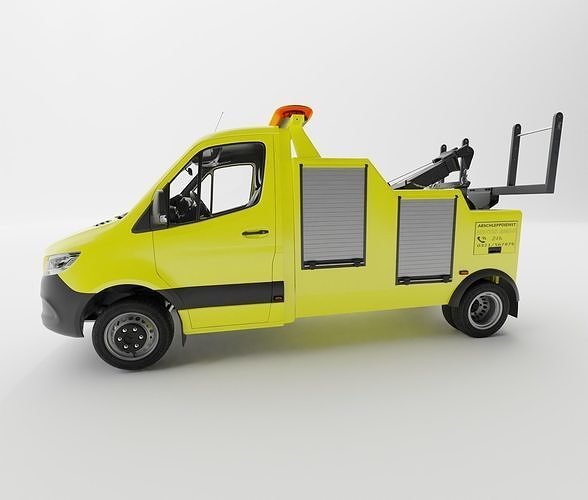 Mercedes Benz Sprinter Tow Truck 3D model | CGTrader