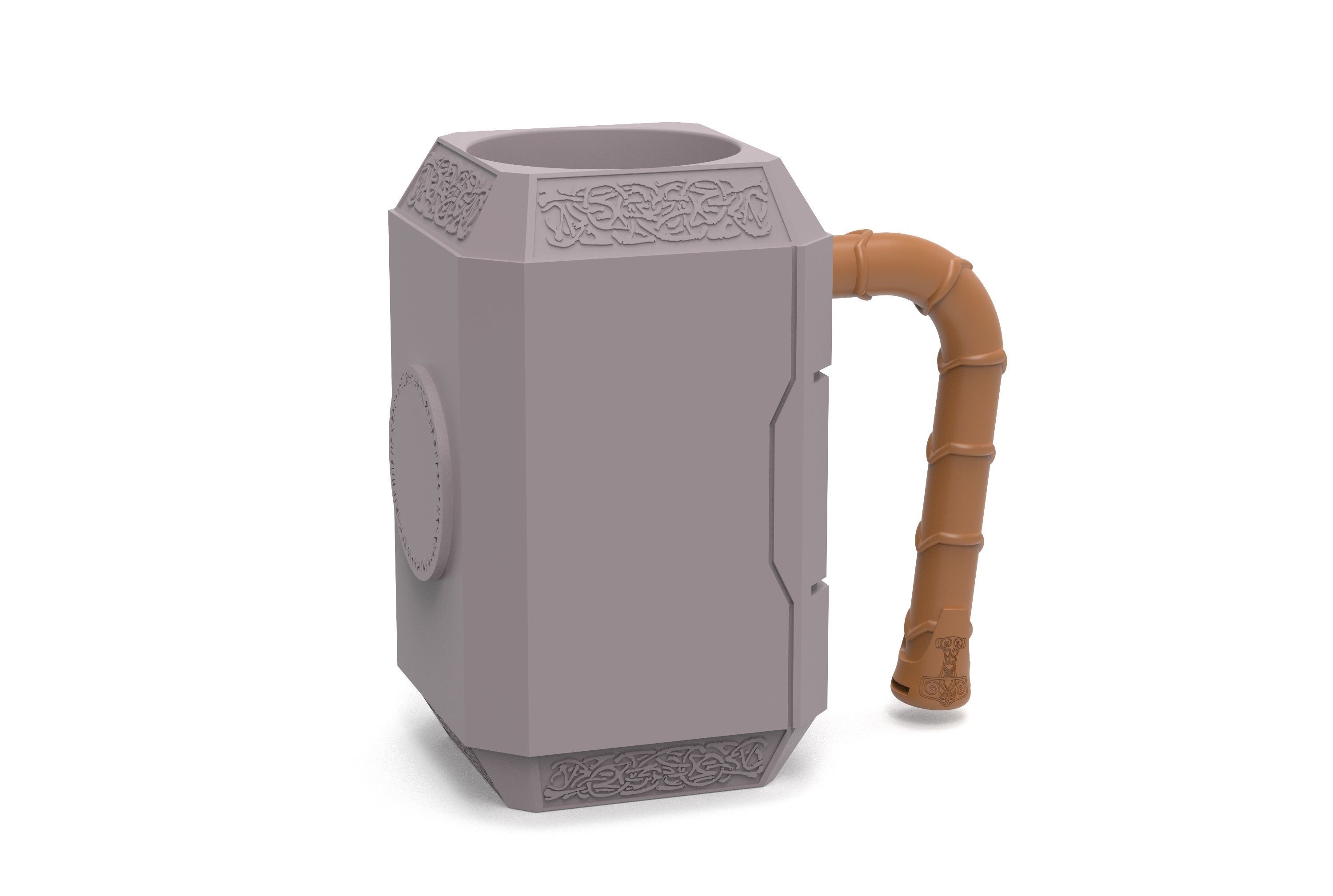 Thor can beer holder 3D model 3D printable | CGTrader