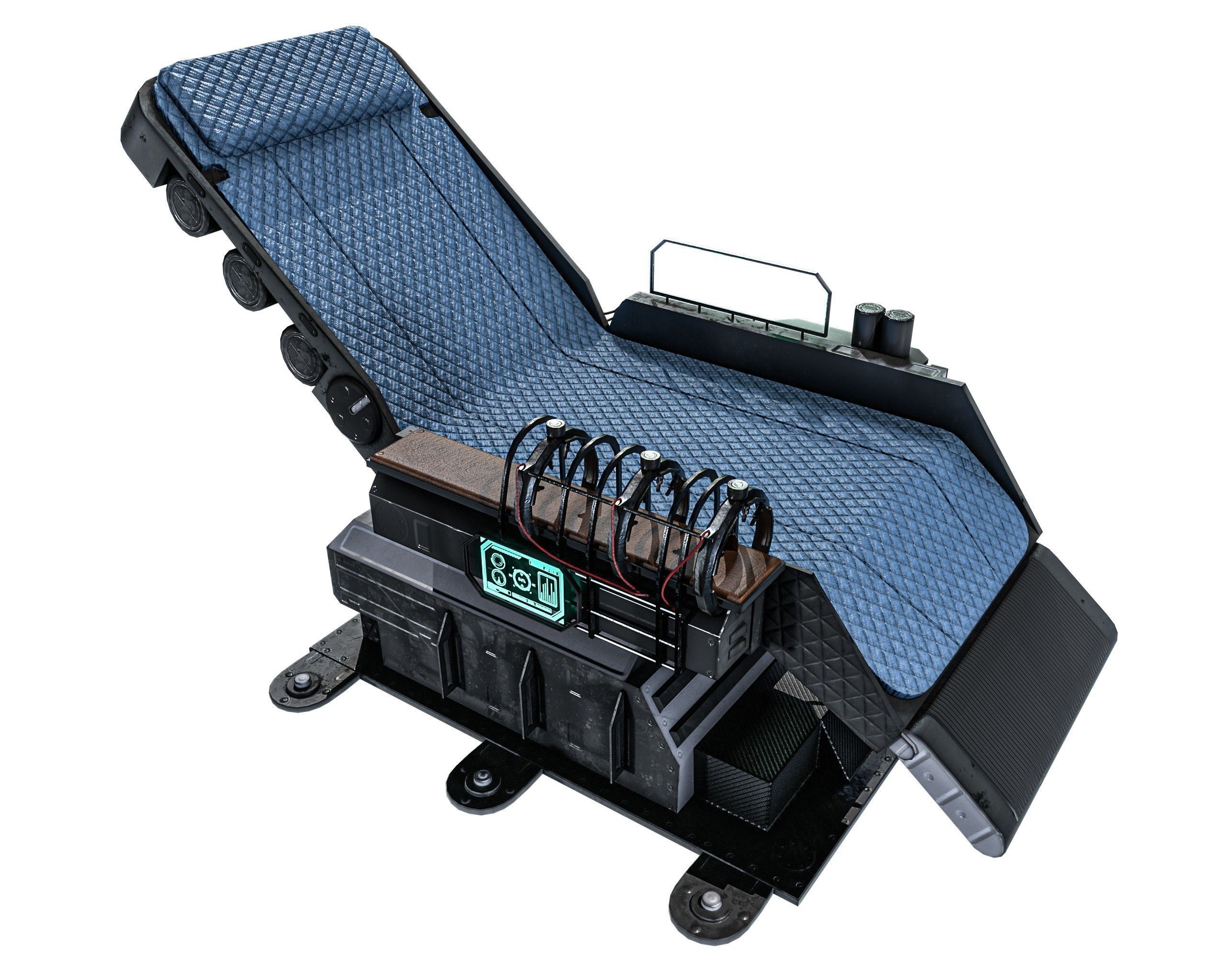 3D model Sci-fi Medical Lab Chair VR / AR / low-poly | CGTrader