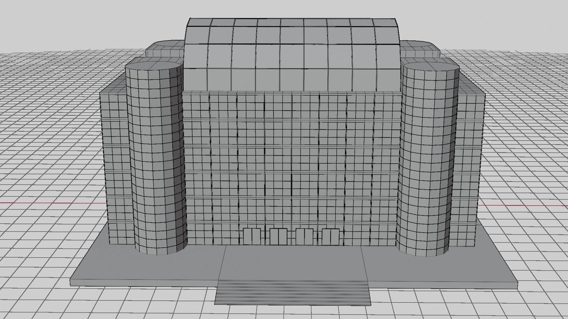 Shopping Mall free VR / AR / low-poly 3D model | CGTrader