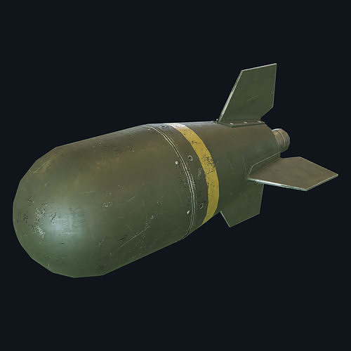 3D model Mini Nuke Bomb Nuclear PBR VR / AR / low-poly | CGTrader