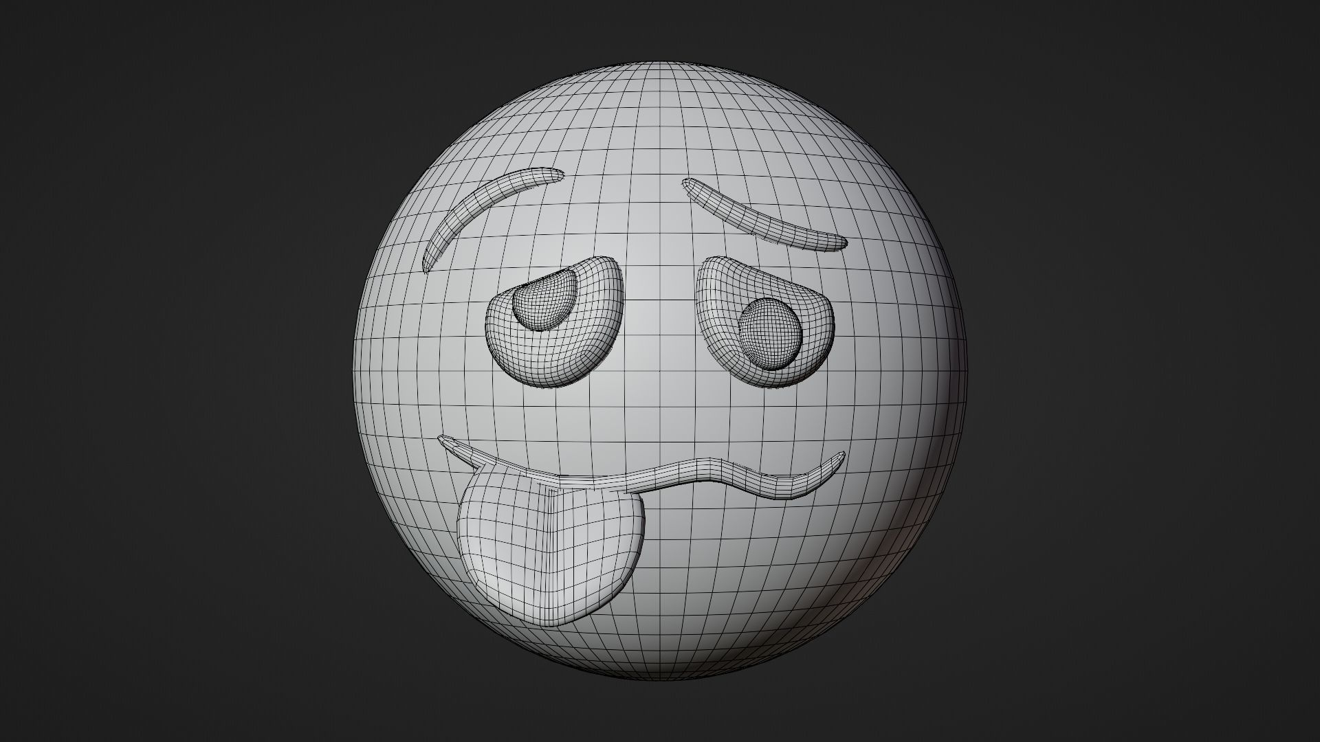 Drunk or Stupid Face Emoticon Emoji or Smiley 3D model | CGTrader