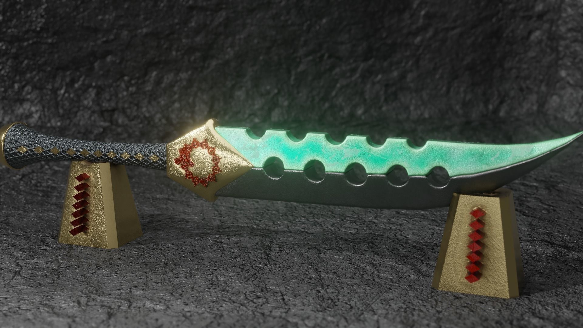 Meliodas Sword 3D model | CGTrader
