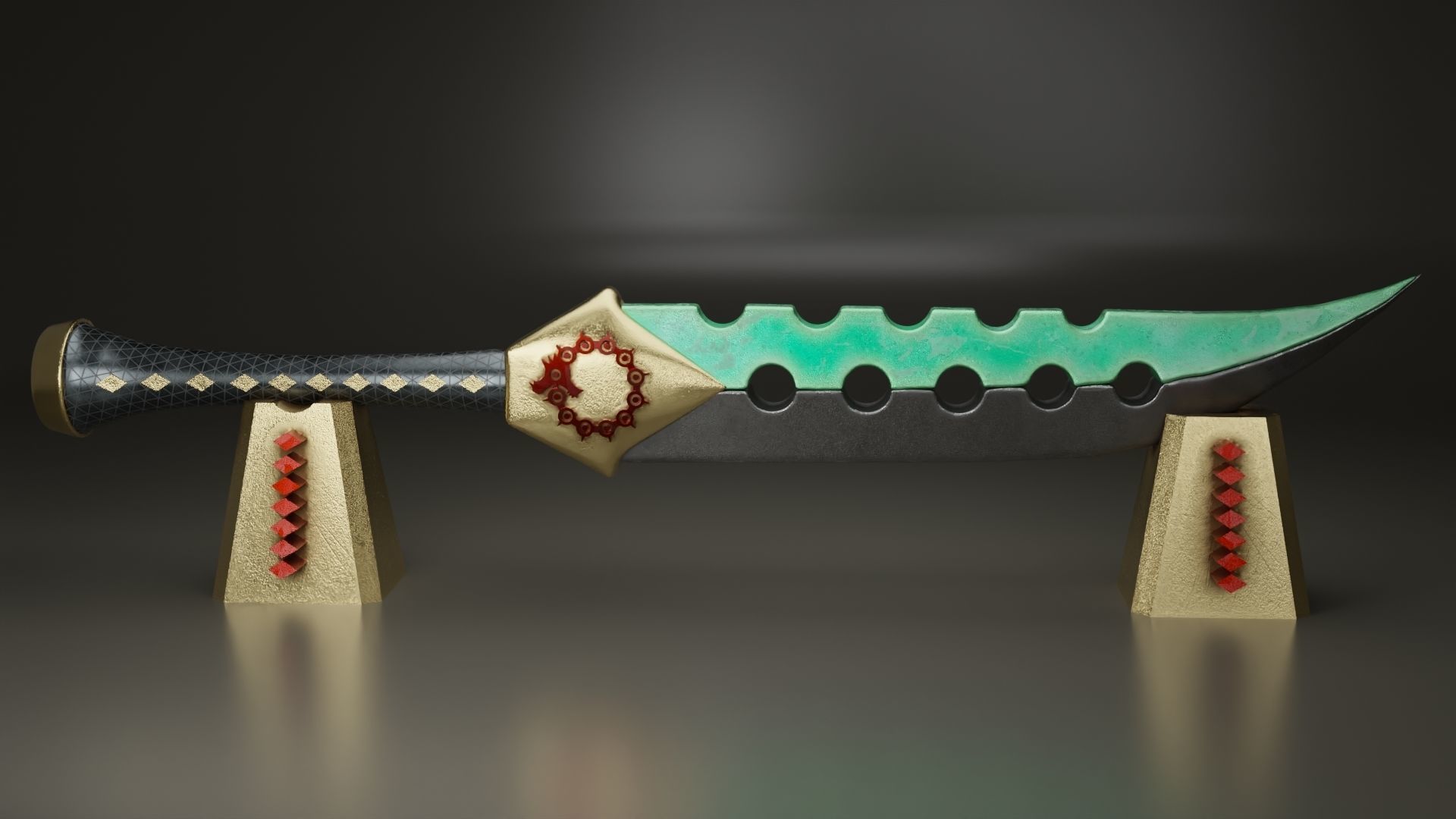 Meliodas Sword 3D model | CGTrader