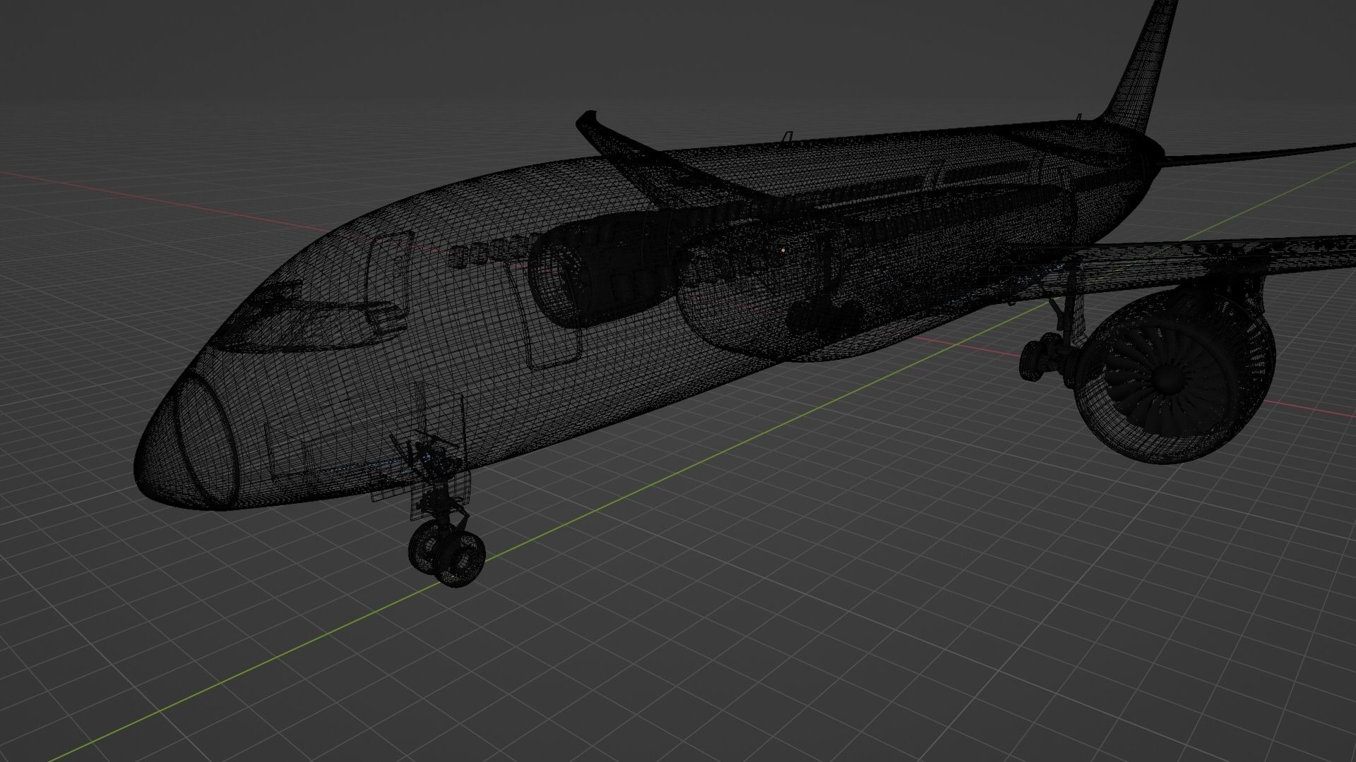 Boeing 787-8 airplane plane aircraft 3D model | CGTrader