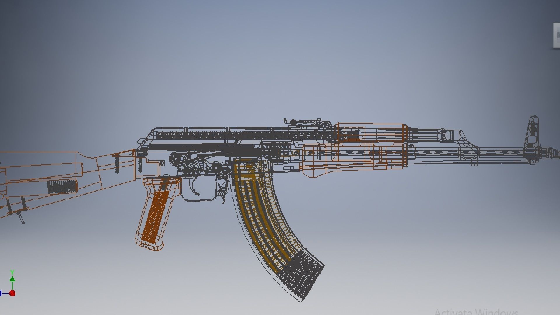 AKM Assembly 3D model | CGTrader
