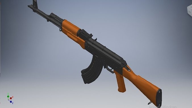 AKM Assembly 3D model | CGTrader