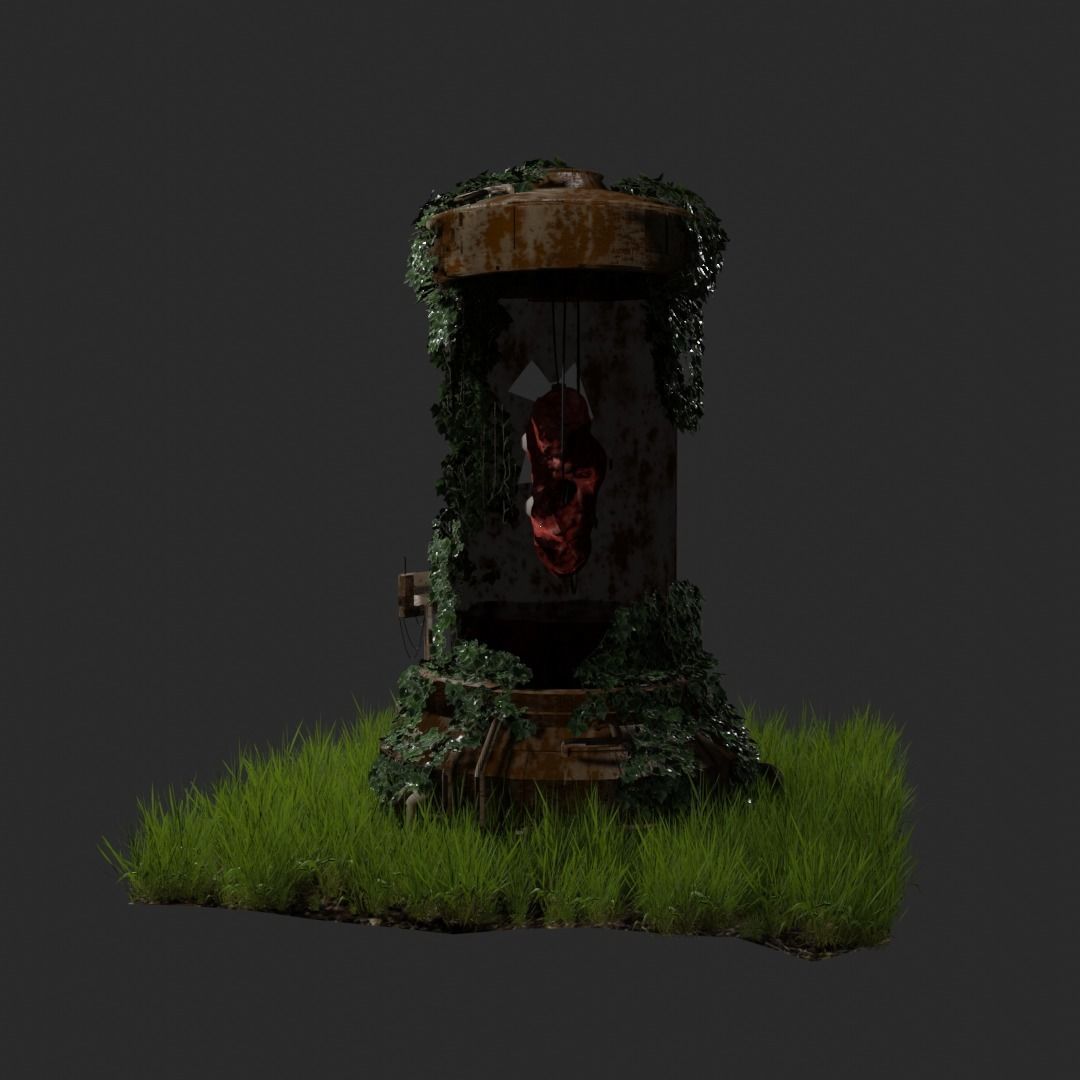 3D Horrible Rusty Tube or lab capsule Realistic 3D model | CGTrader