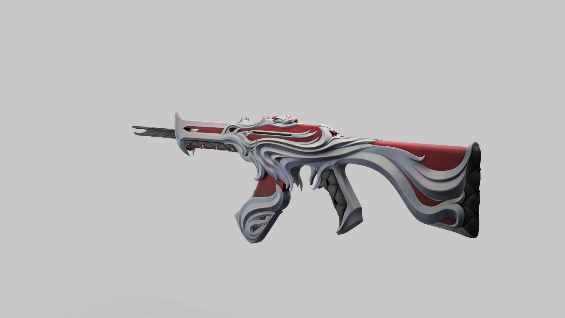 Lycans Bane Vandal - Valorant 3D model rigged | CGTrader