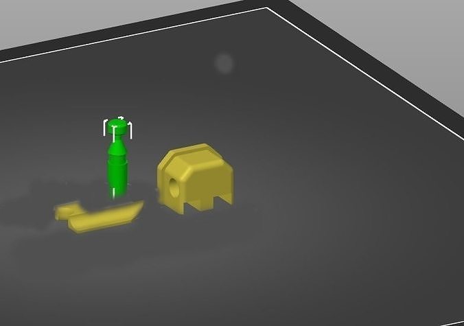 Car Keychain 3D model 3D printable | CGTrader