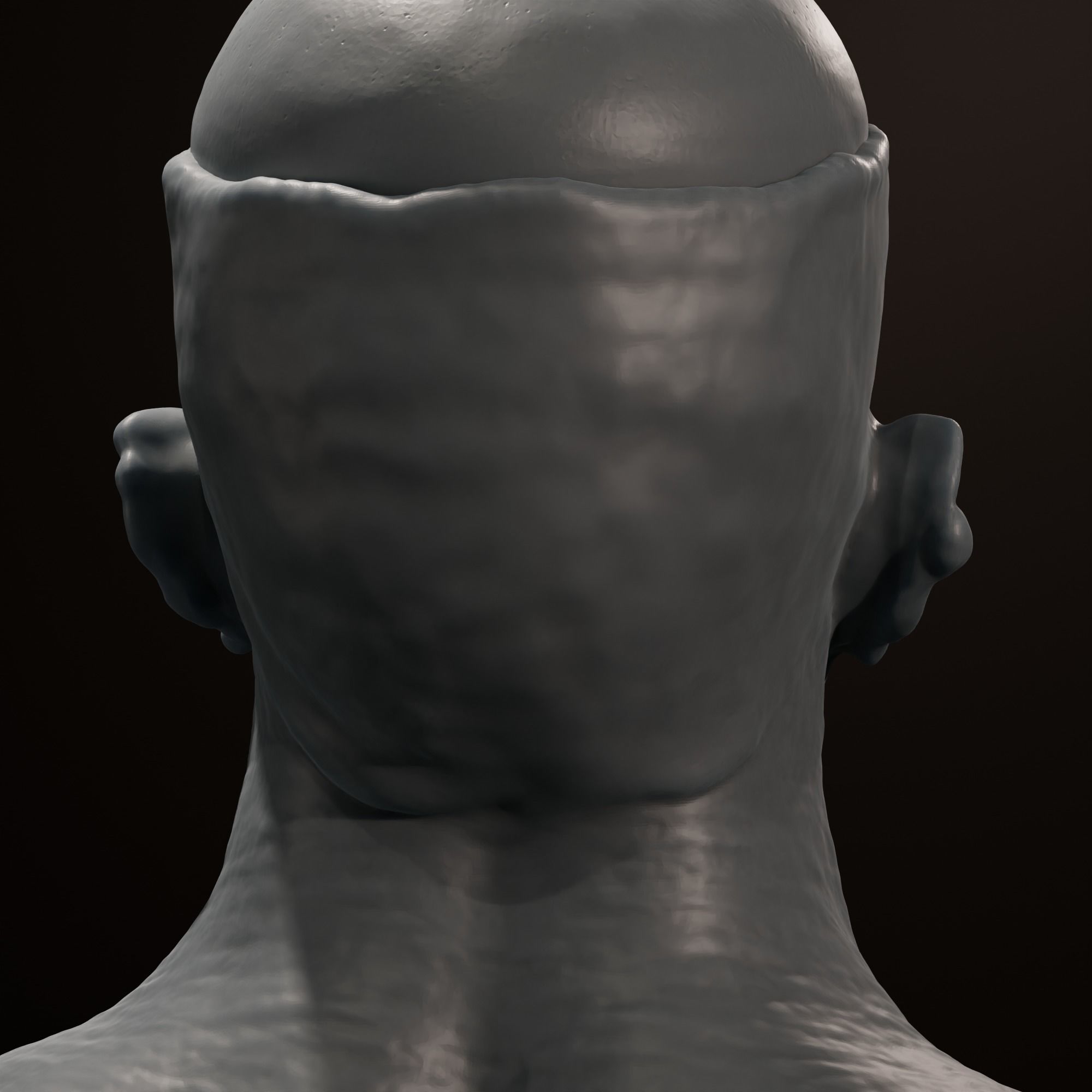 Monster Bust Metal Head Jordu Schell 3D model 3D printable | CGTrader