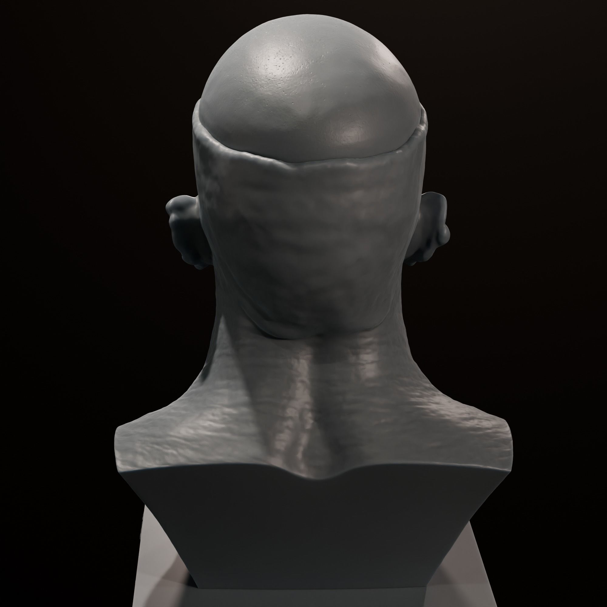 Monster Bust Metal Head Jordu Schell 3D model 3D printable | CGTrader