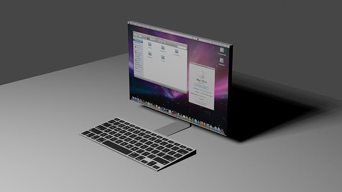 3D model Apple Mac VR / AR / low-poly | CGTrader
