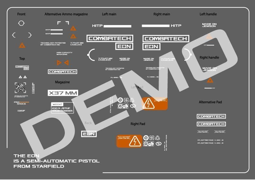 Starfield EON - 3D print STL 3D model 3D printable | CGTrader