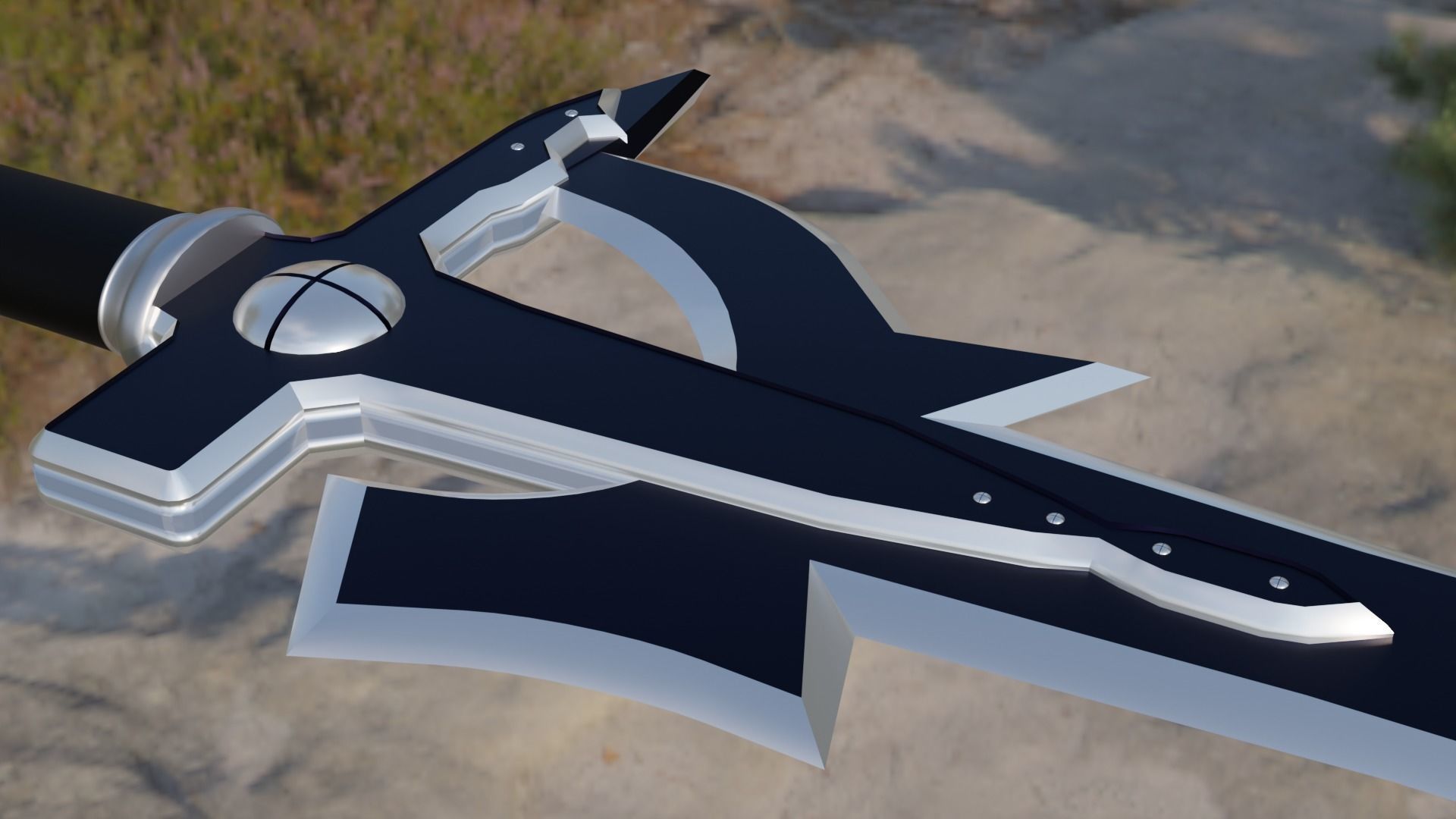 3D model Elucidator Sword VR / AR / low-poly | CGTrader