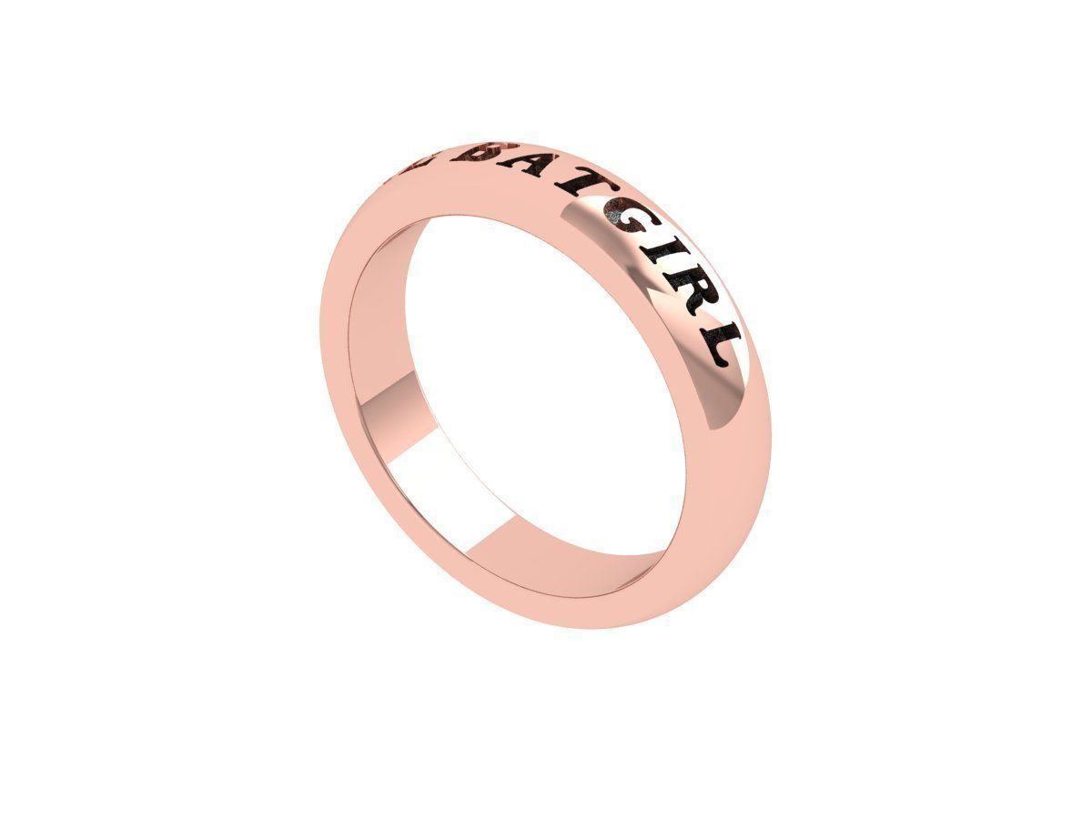 Latter band 3D model 3D printable | CGTrader