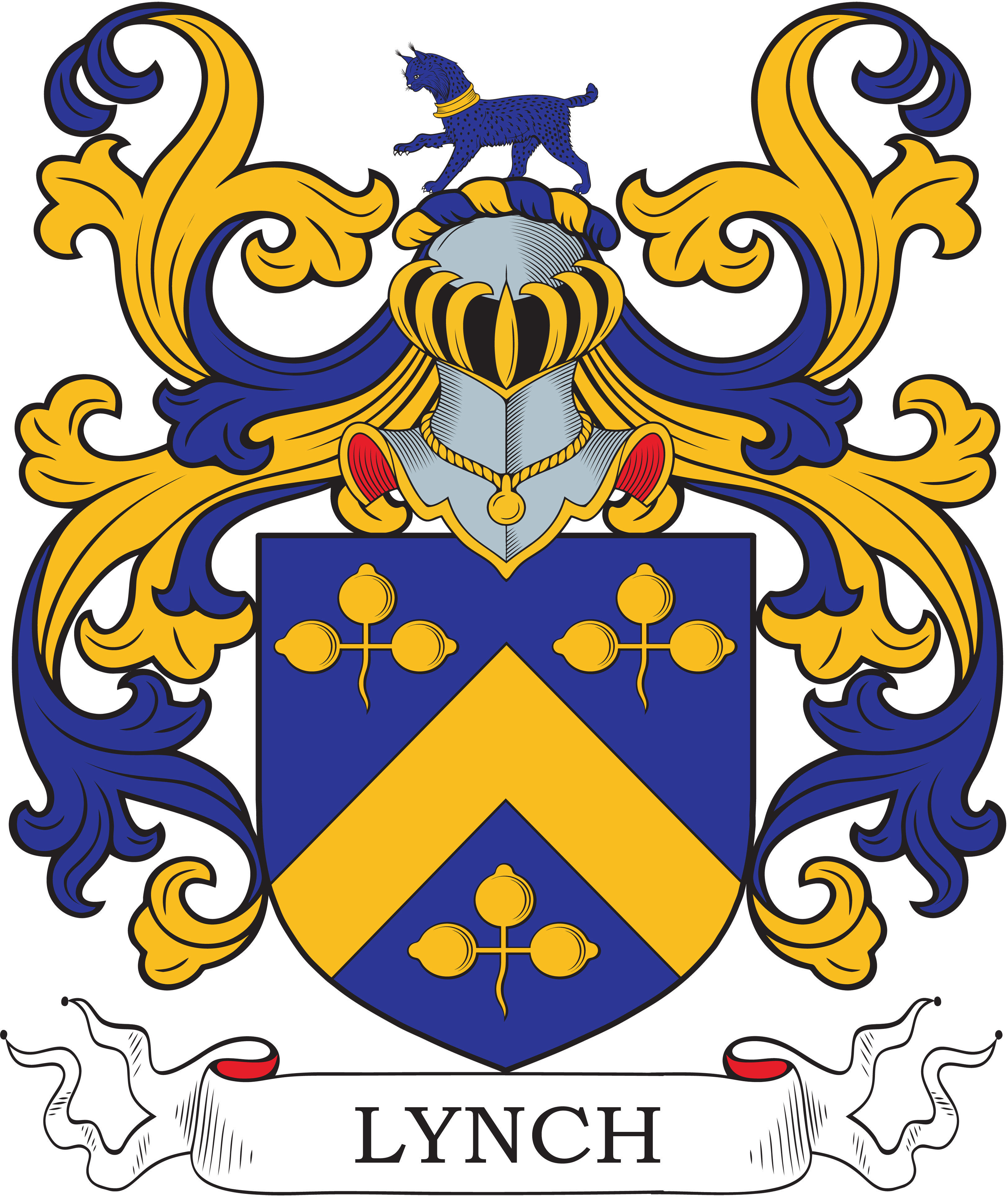 Lynch Family Crest - 3d Model Download 3D model 3D printable | CGTrader