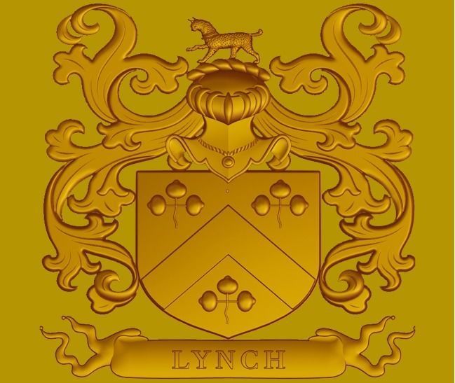 Lynch Family Crest - 3d Model Download 3D model 3D printable | CGTrader