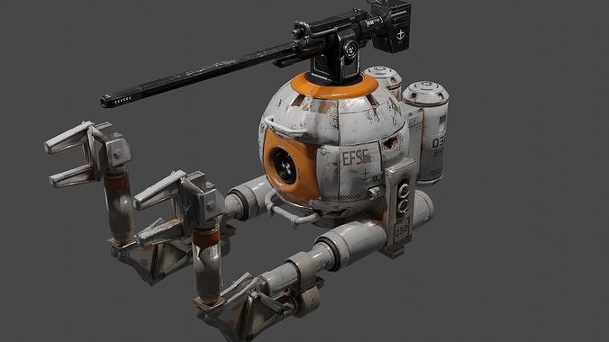 3D model Gundam Ball GB RB-79 VR / AR / low-poly | CGTrader