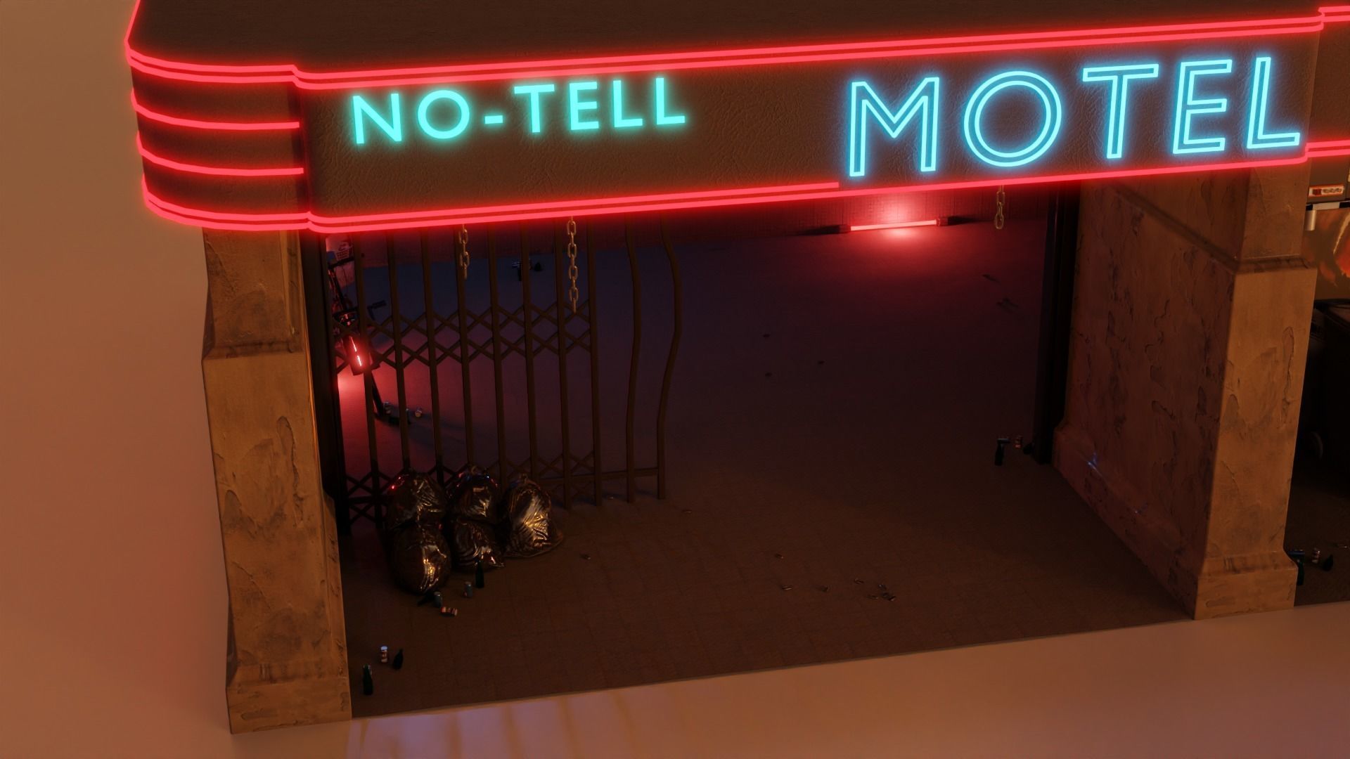 No Tell Motel 3D model | CGTrader