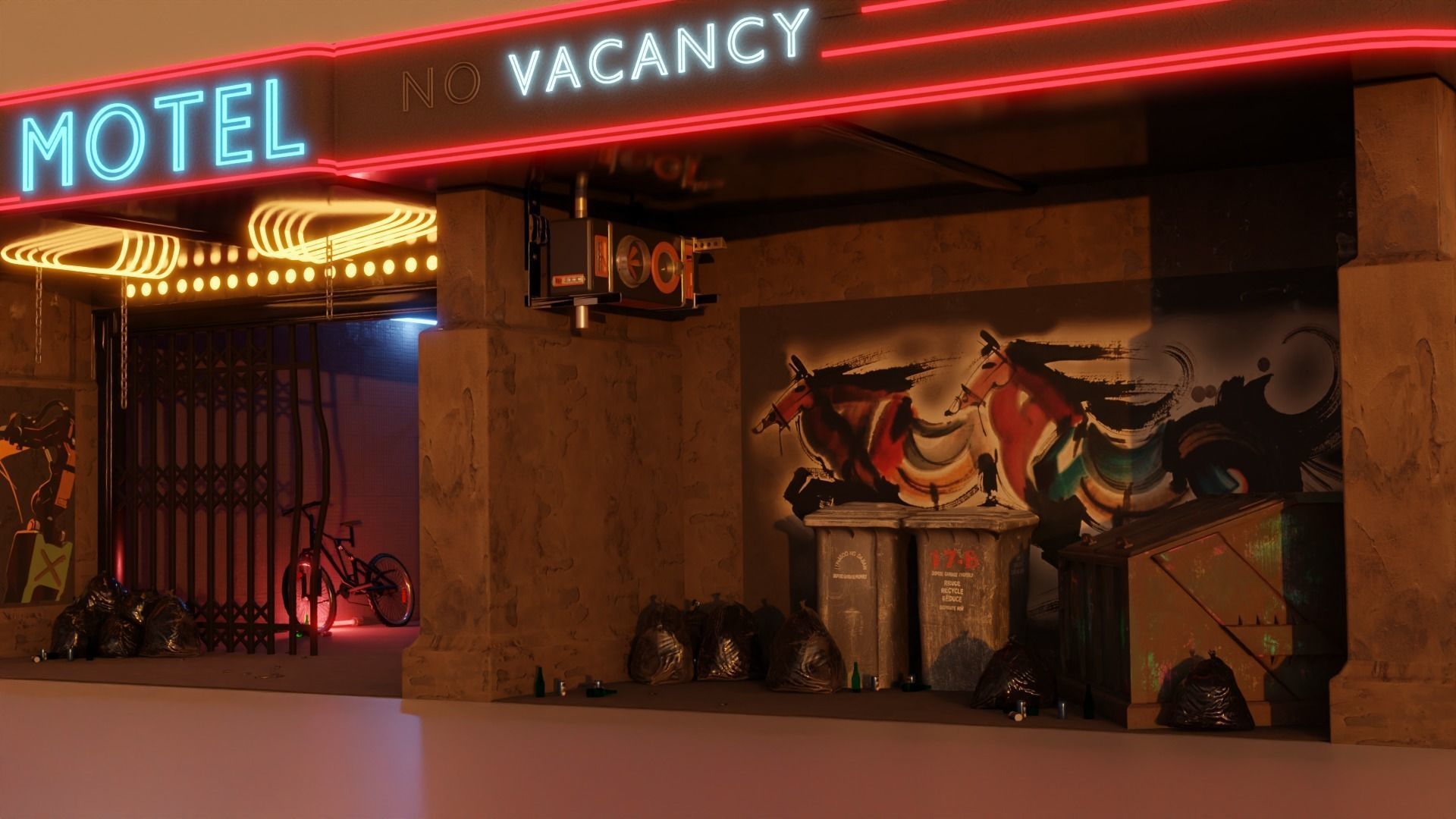 No Tell Motel 3D model | CGTrader