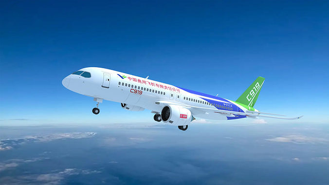 COMAC C919 3D model | CGTrader