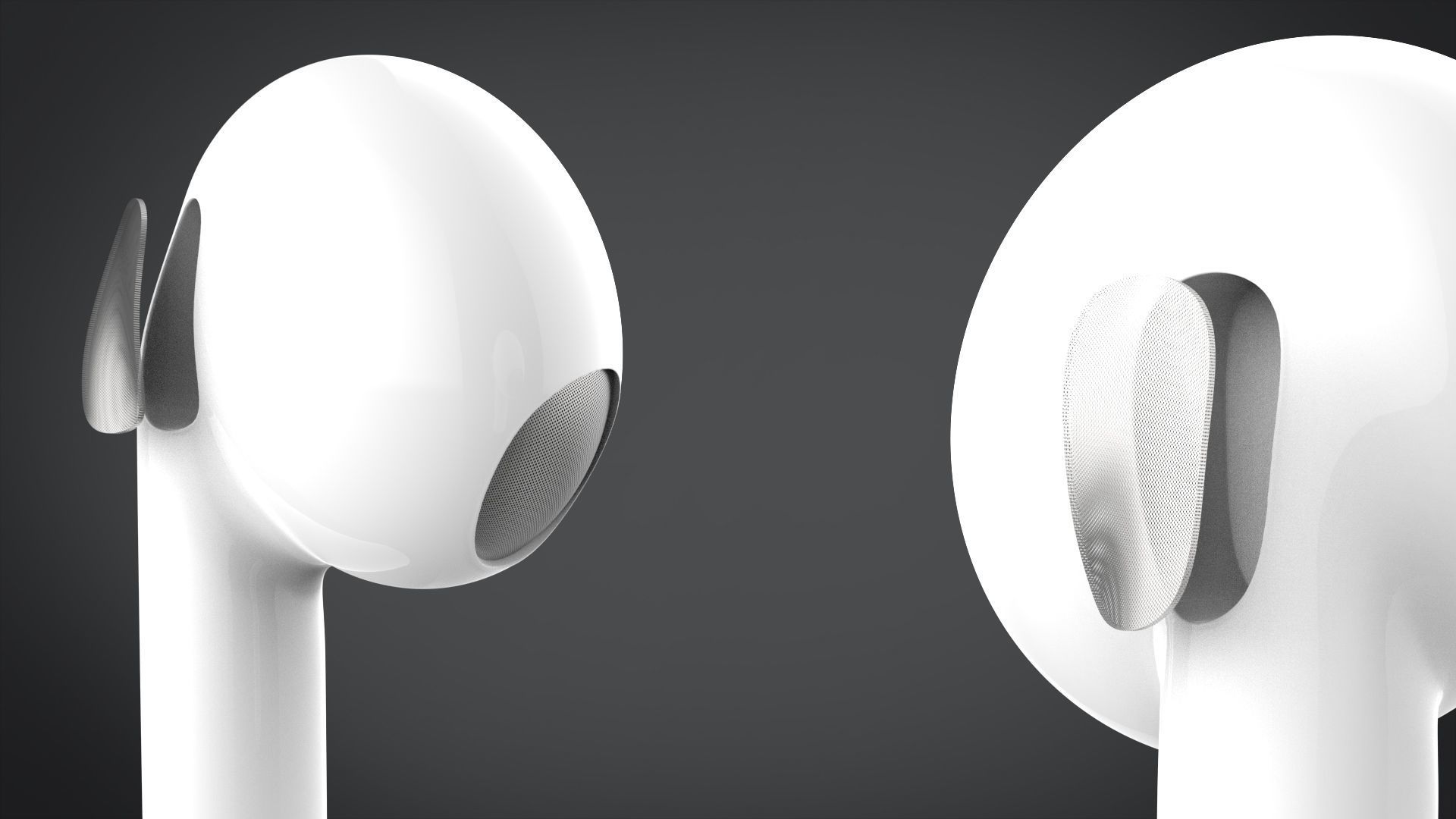 Apple AirPods 3 Wireless Headphones free 3D model | CGTrader