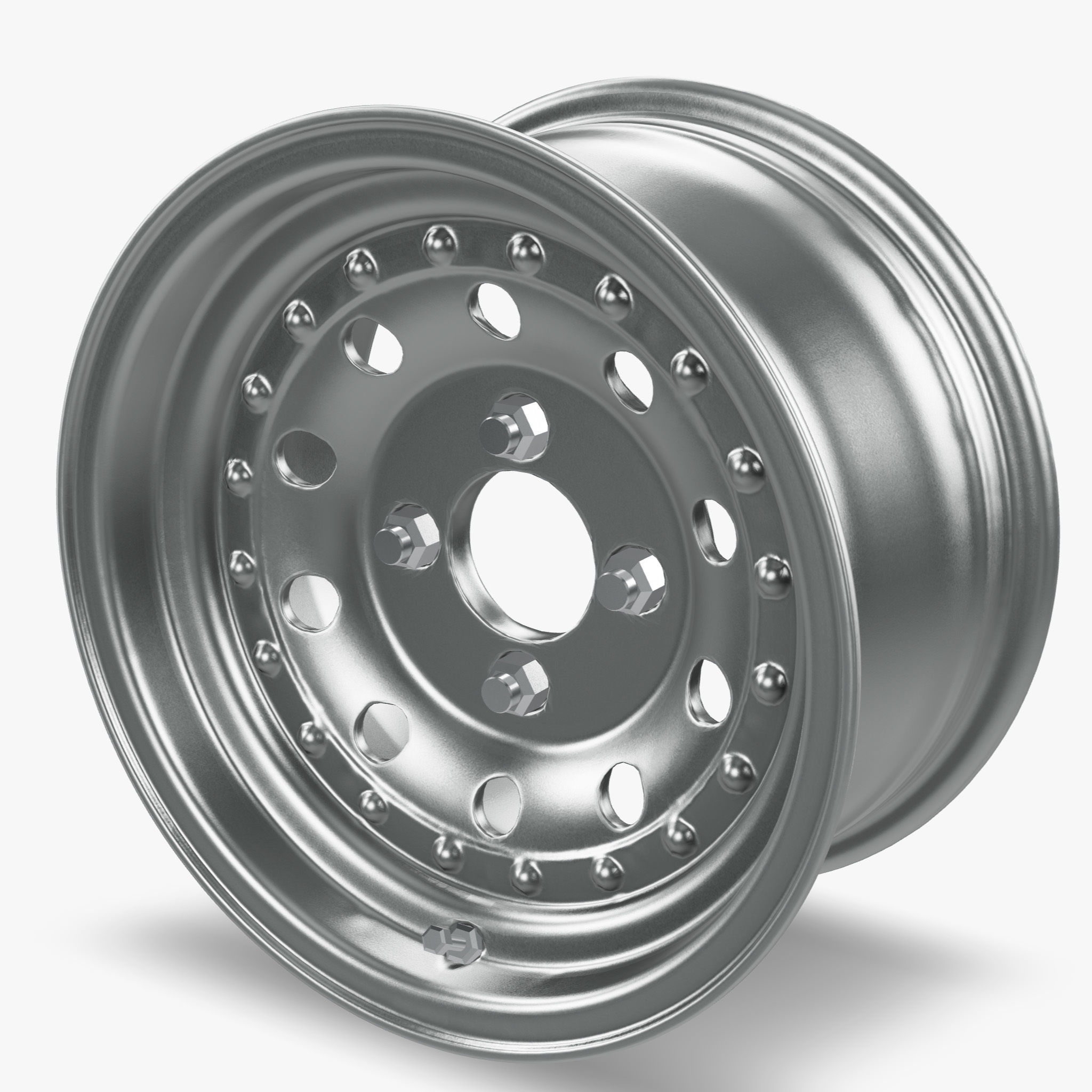 American Racing Outlaw II Wheel Natural 3D model | CGTrader