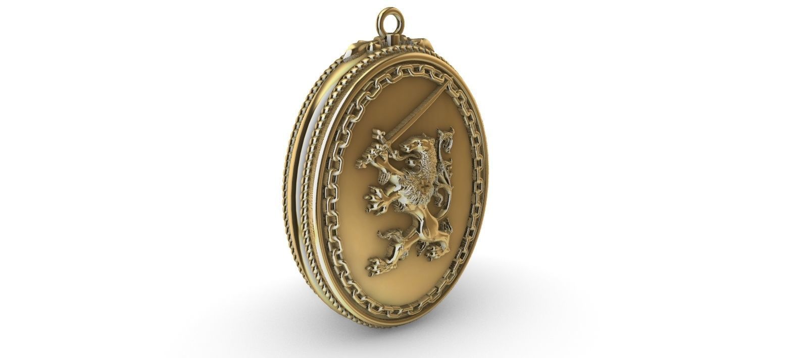 Heralds Lion Reliquary of the Sorrowful - Arautos Relicario 3D model 3D ...