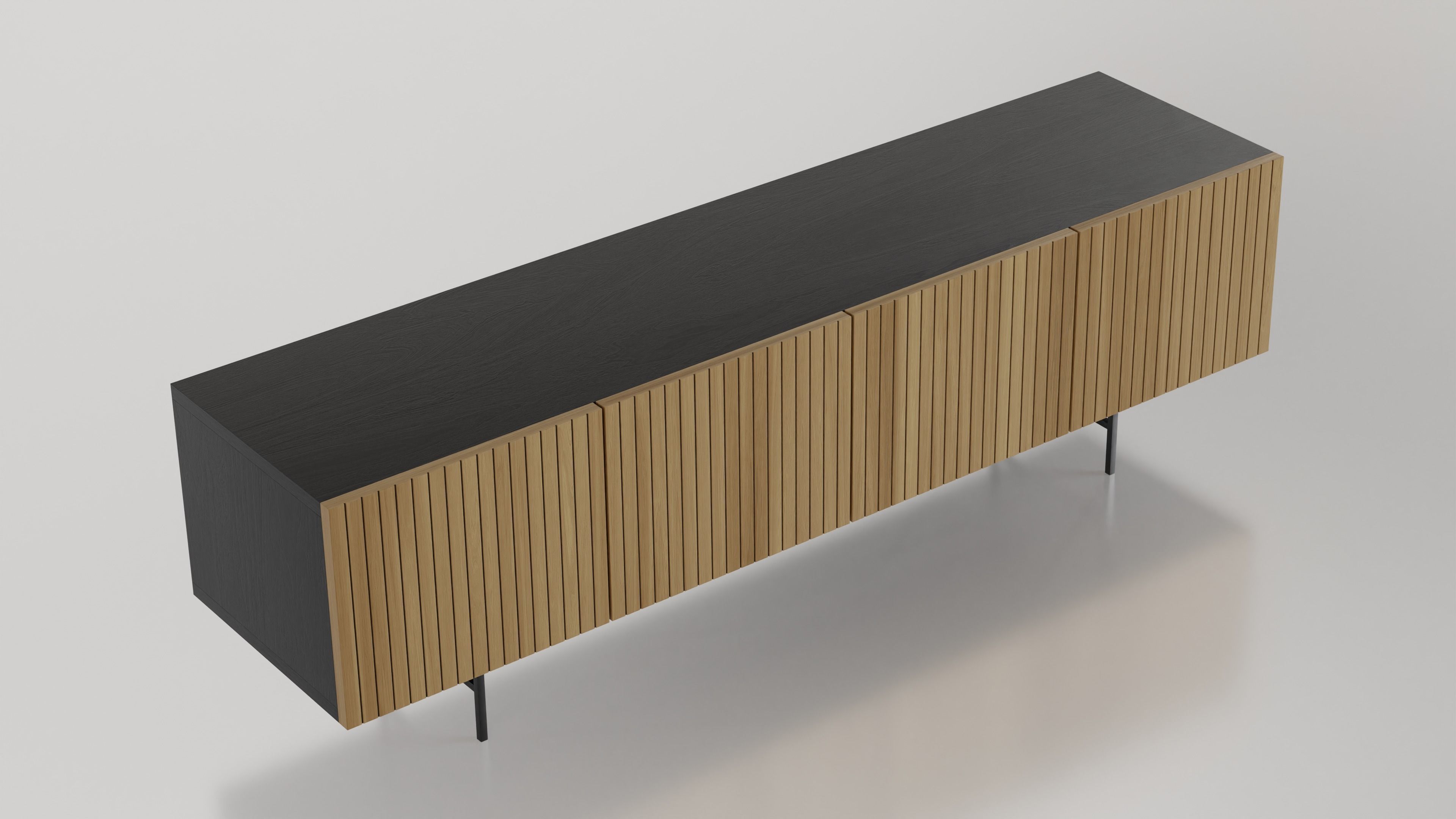 Tv Stand - Tv Bench - Media Unit 3D model | CGTrader