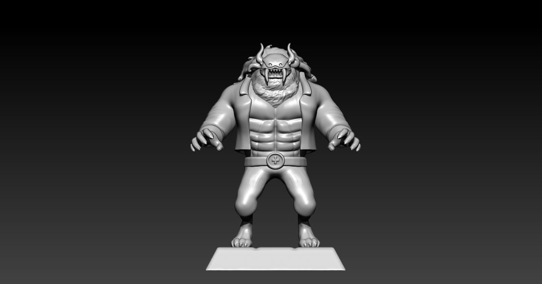 Whos Who - Onepiece - team Kaido - split part 3D model 3D printable ...