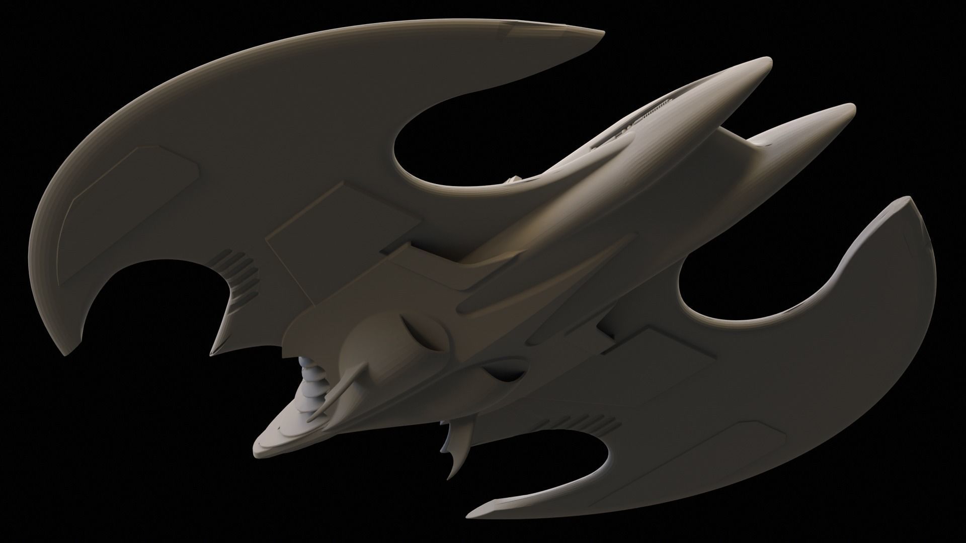 Batwing 1989 Printable 3D model 3D printable | CGTrader