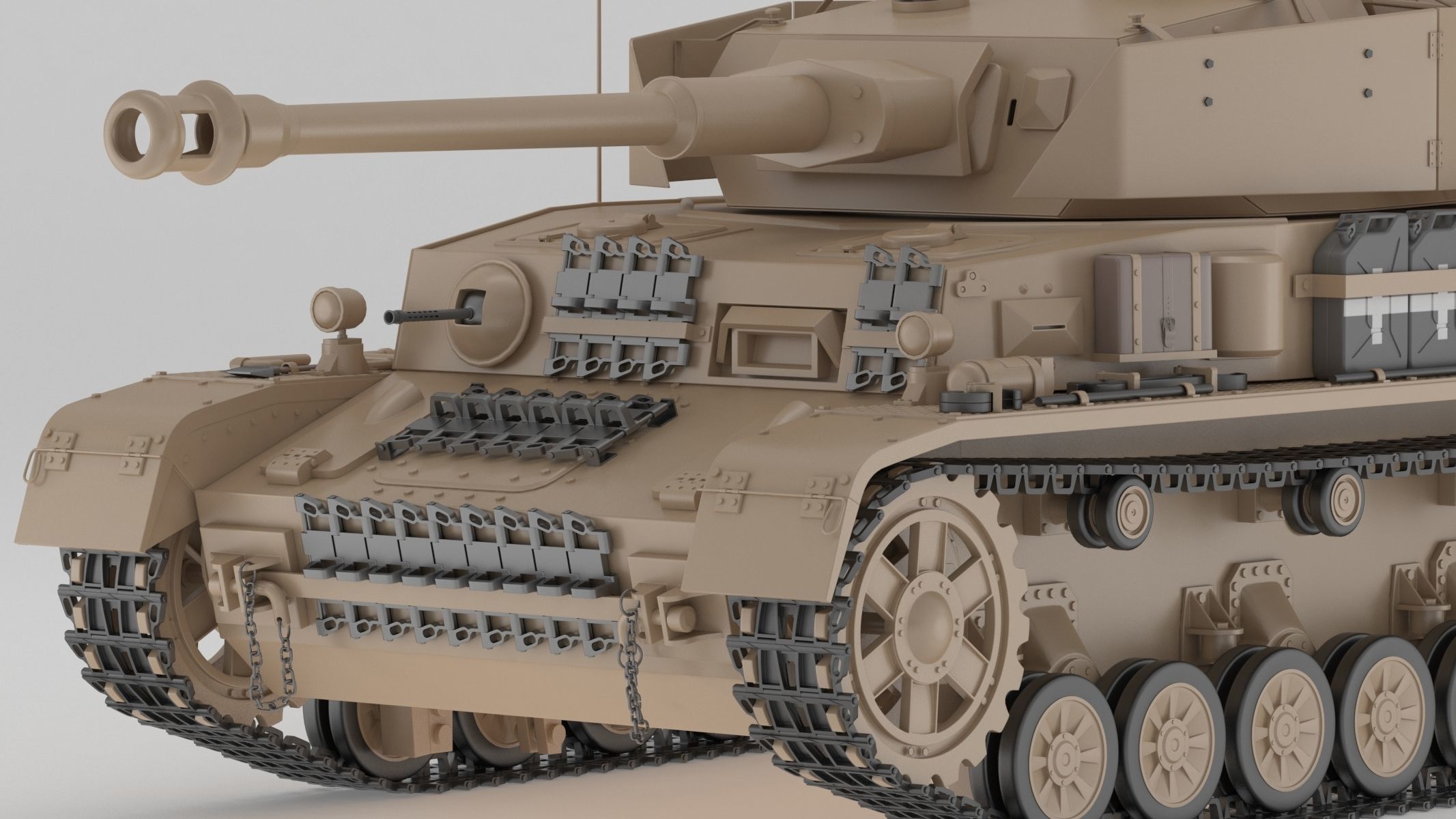 Panzer IV Tank 3D model | CGTrader