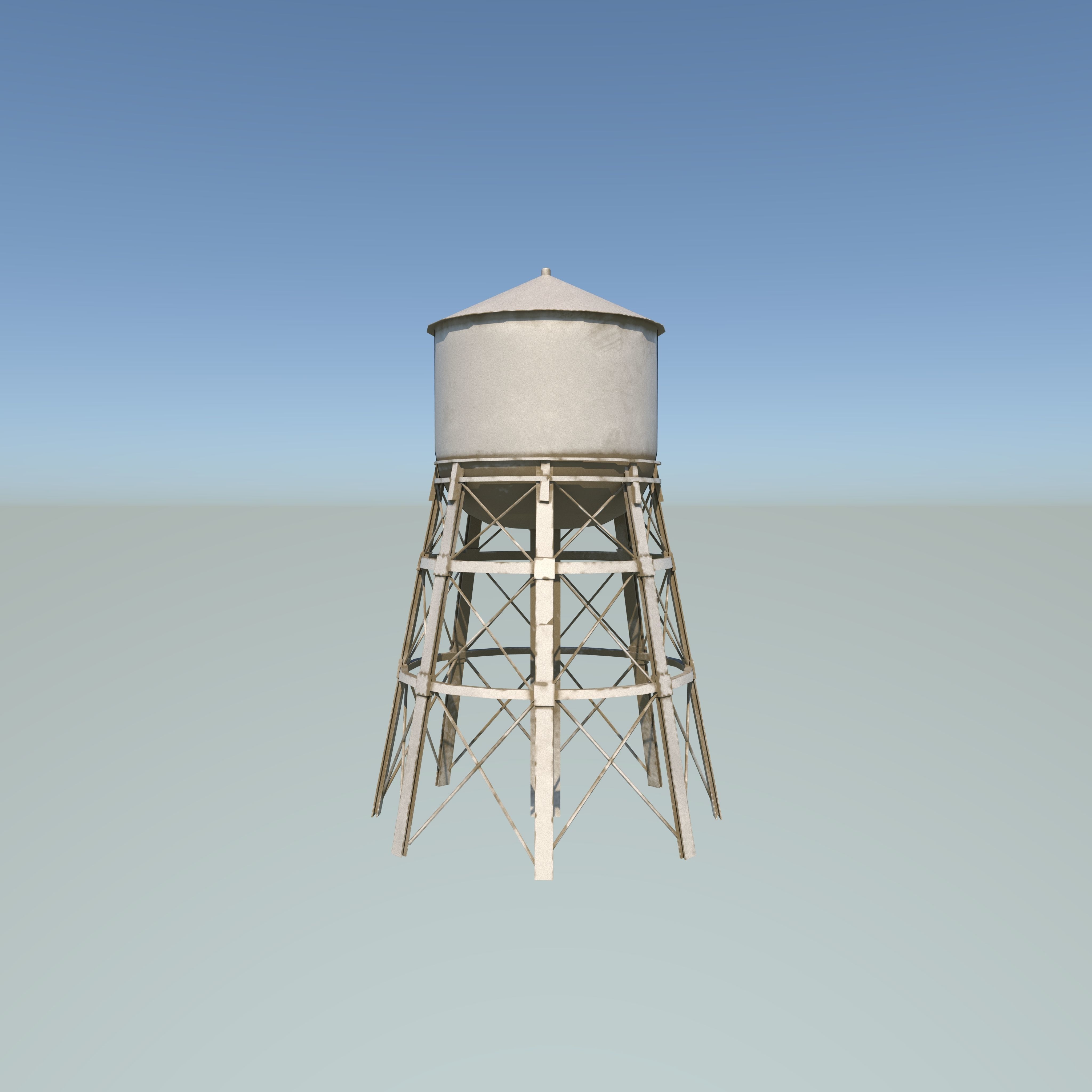 3D model watet tank VR / AR / low-poly | CGTrader