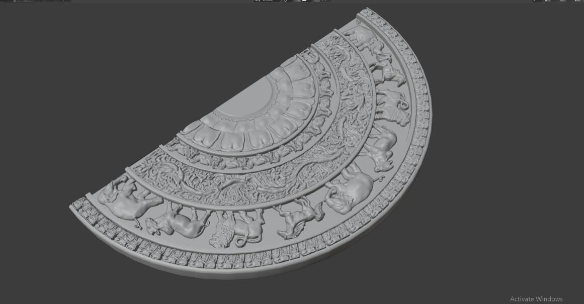 Sadakada Pahana- Moonstone 3D model 3D printable | CGTrader