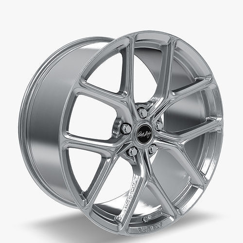 Carroll Shelby Wheel Company CS3 WheelChrome Powder Mustang 3D model ...