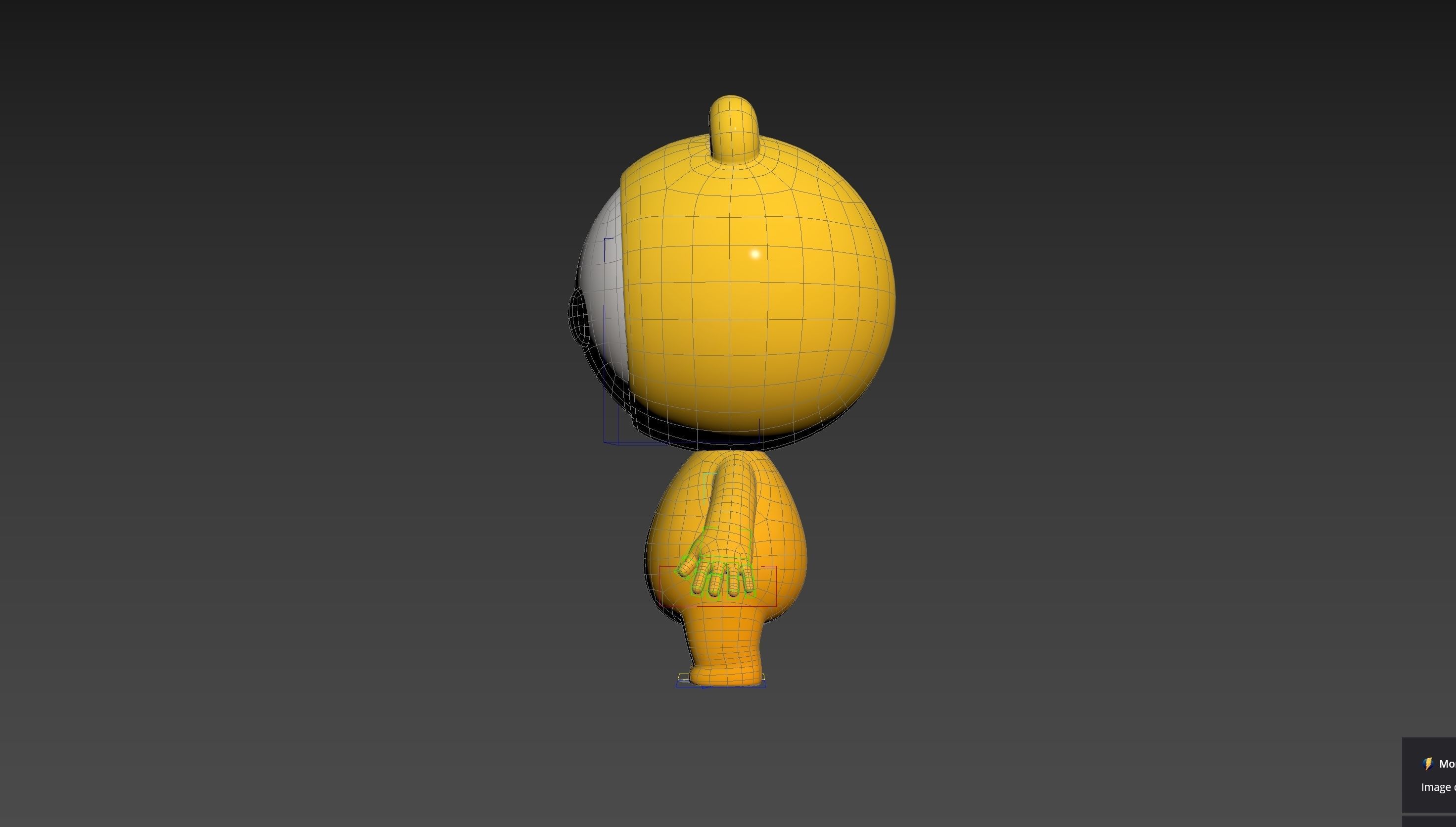 Character264 Rigged Mascot 3D model rigged | CGTrader