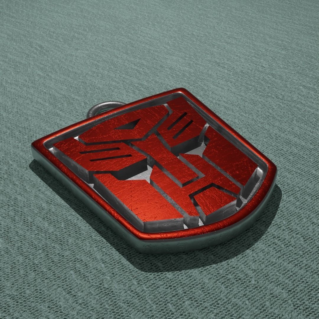Easy 3D printable Autobots Necklace 3D model 3D printable | CGTrader
