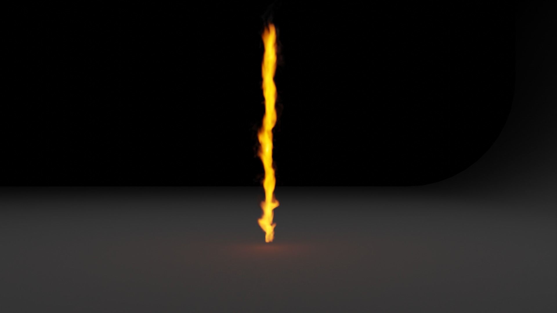 Burning boards vdb 3D model animated | CGTrader