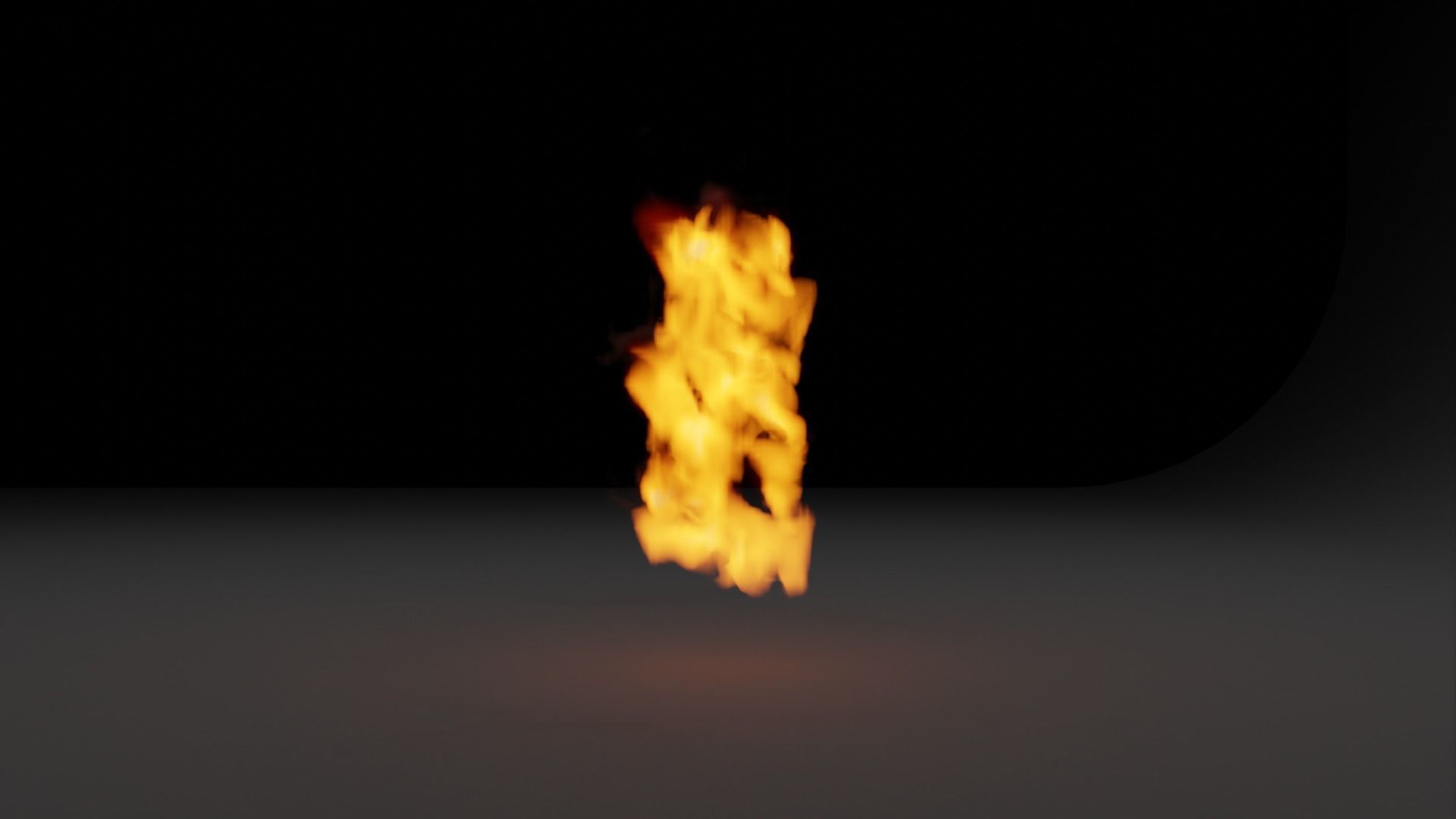 Burning boards vdb 3D model animated | CGTrader