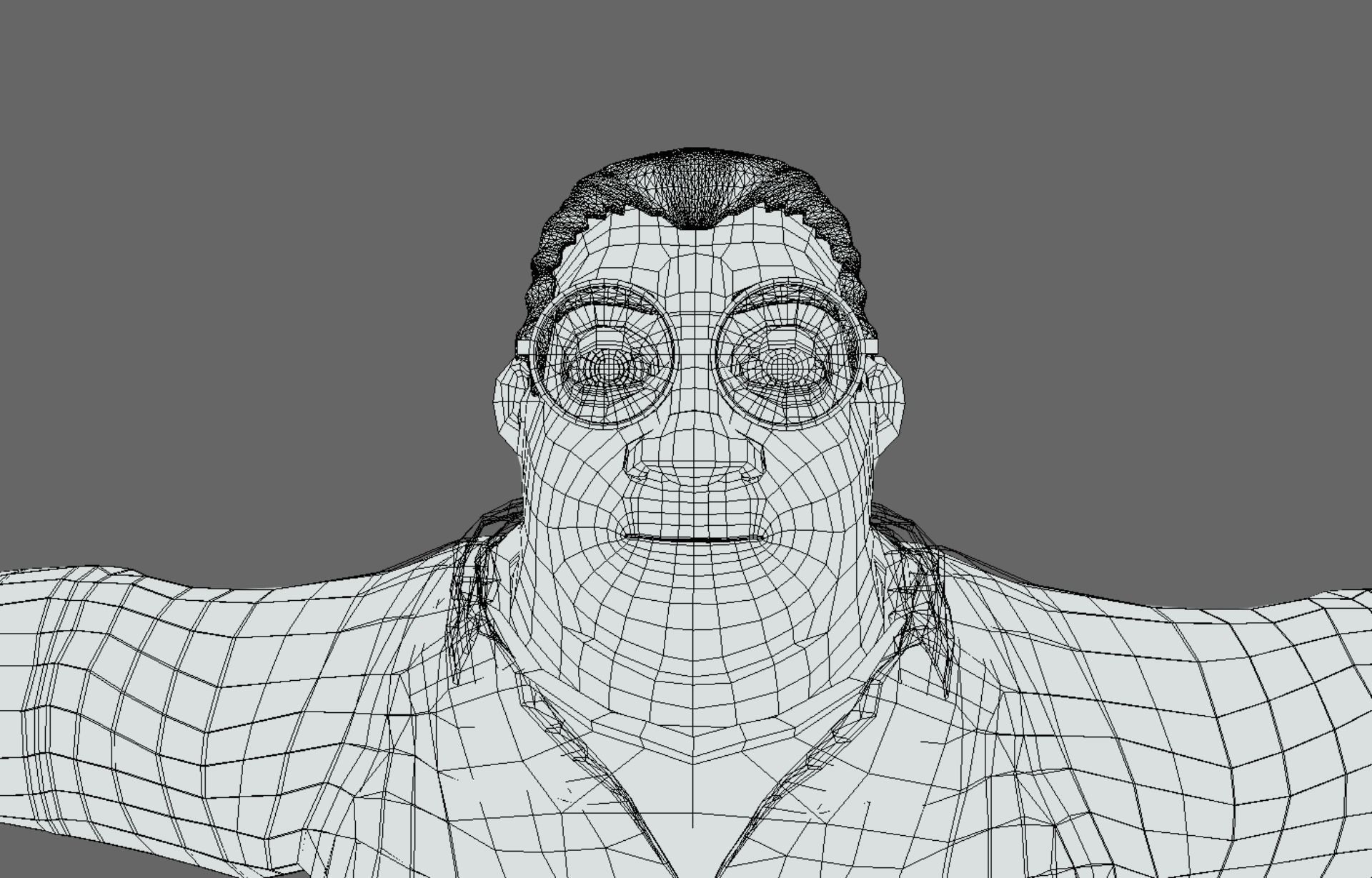 3D TOONY CHARACTER LOPOLY RIGGED FAT MAN MAYA model 3D model rigged | CGTrader