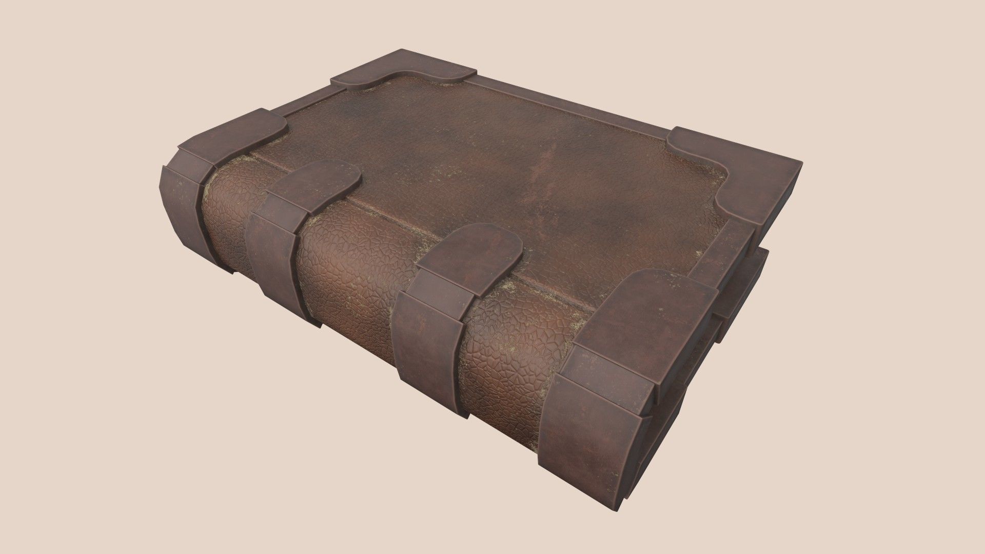 3D model Simple Fantasy Stylized Book VR / AR / low-poly | CGTrader