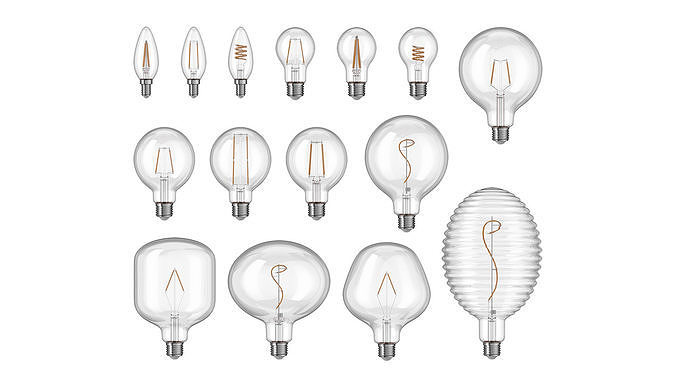 LED Filament Bulb 3D model | CGTrader