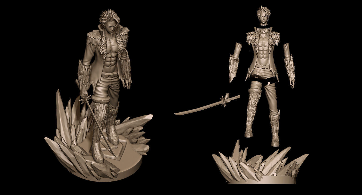Toshiro True Bankai fanart 3D model 3D printable | CGTrader