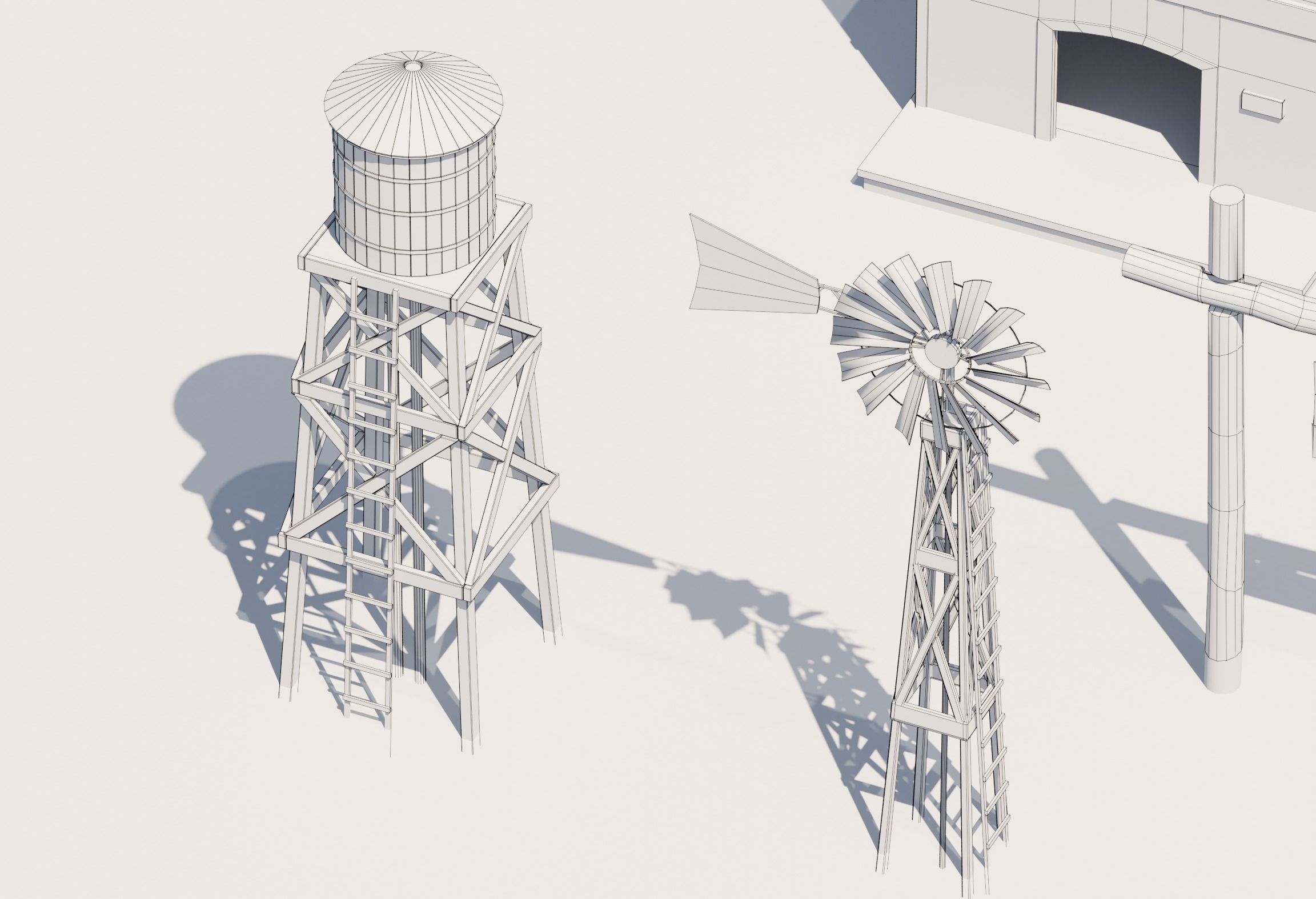 3D model Low Poly Wild West 3D Model Pack VR / AR / low-poly | CGTrader