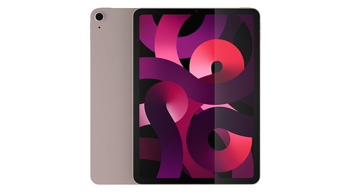 Apple iPad Air 2022 Pink 3D model | CGTrader