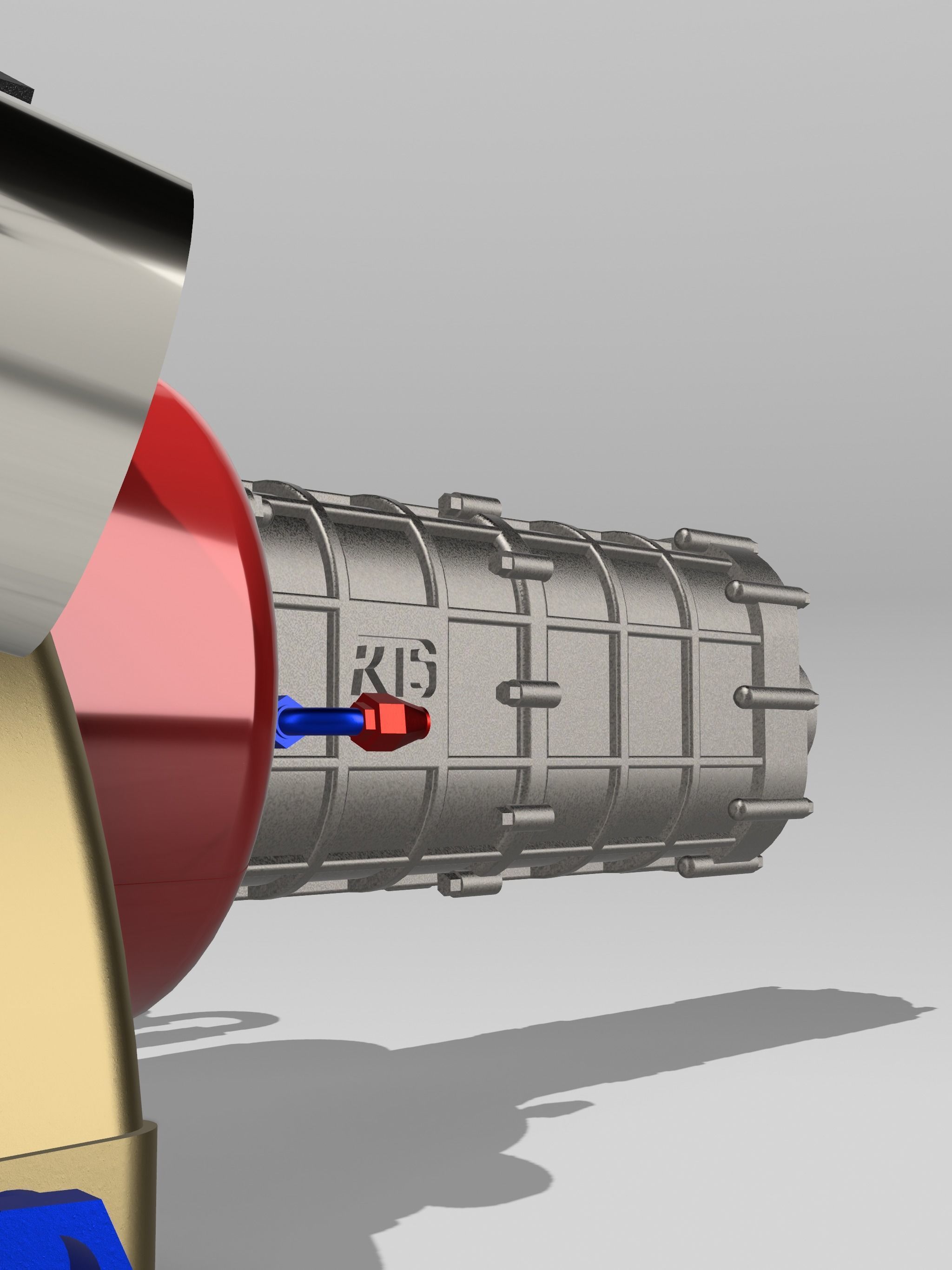 Blueprint Engines 4cyl LSX engine with sequential gearbox 3D model 3D ...