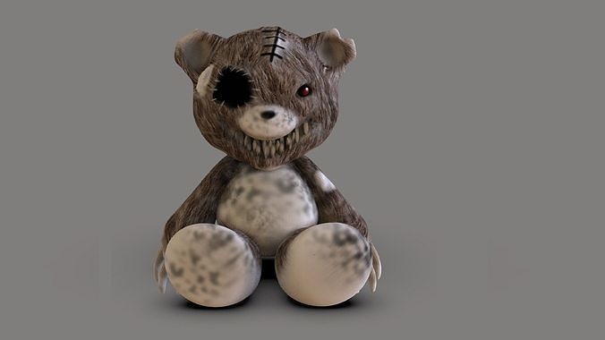 3D model Evil Teddy VR / AR / low-poly | CGTrader